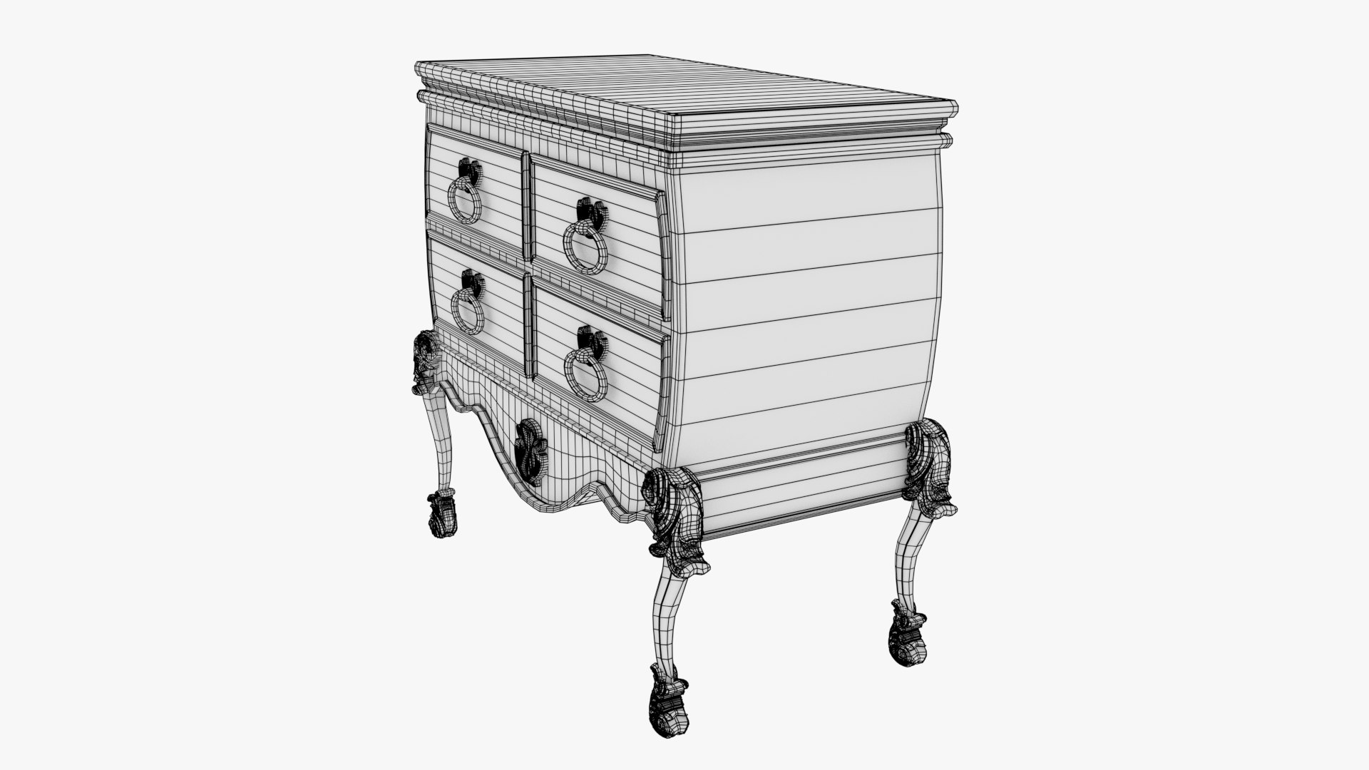 Dresser 3D Model - TurboSquid 1774299