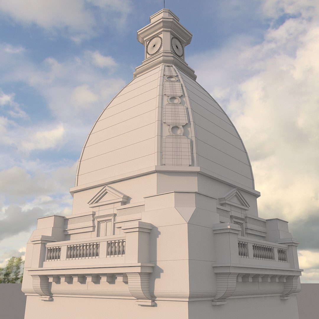 Gare Lyon Tower 3D Model - TurboSquid 1168788