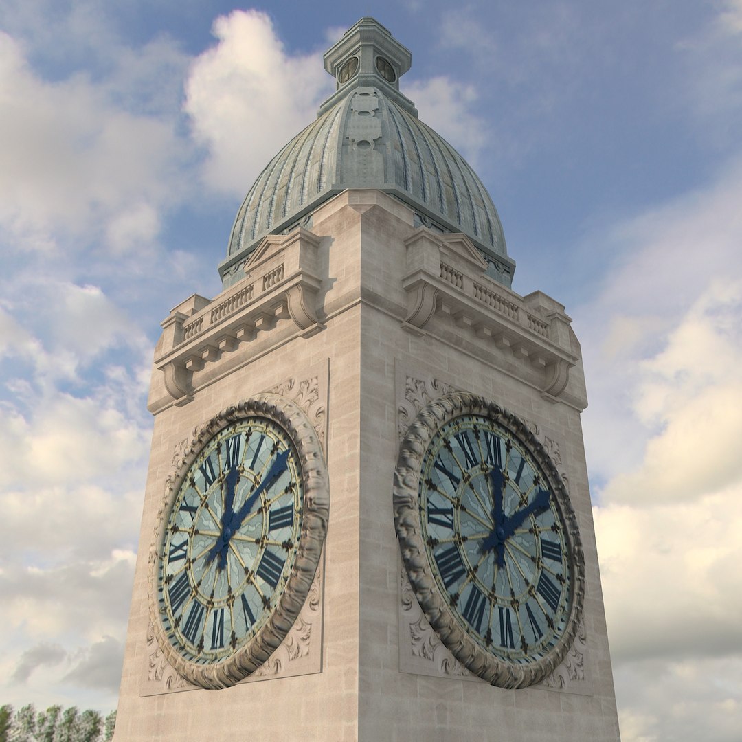 Gare Lyon Tower 3D Model - TurboSquid 1168788