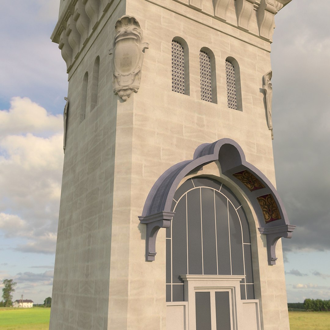 Gare Lyon Tower 3D Model - TurboSquid 1168788