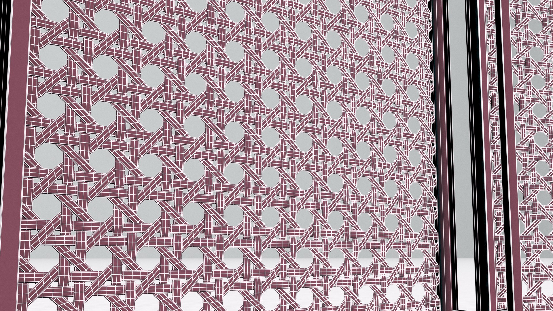 Rattan Paravan 3D Model - TurboSquid 1841878