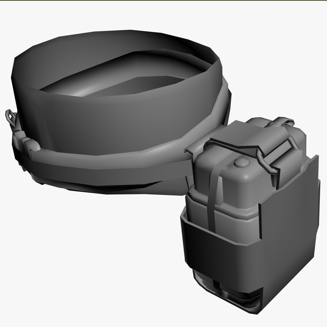 Cse Self Rescuer 3D Model - TurboSquid 1186079