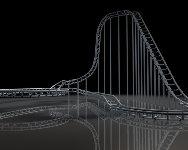 free roller coasters 3d model