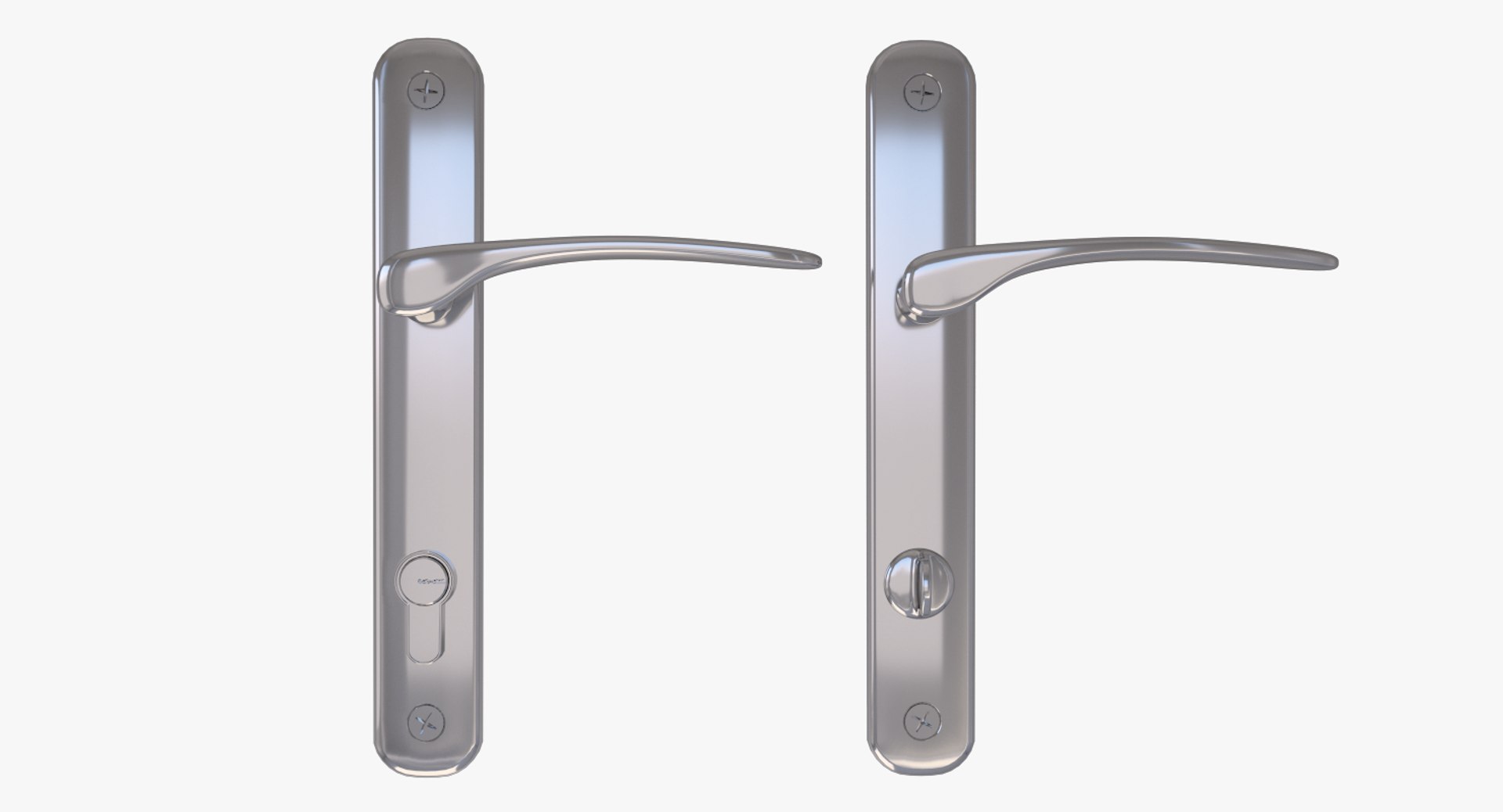 Door handle 3D model - TurboSquid 1336897