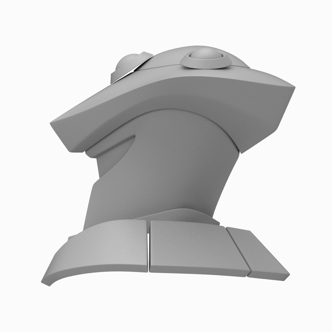 Robot Head Exo 3D Model - TurboSquid 1486264