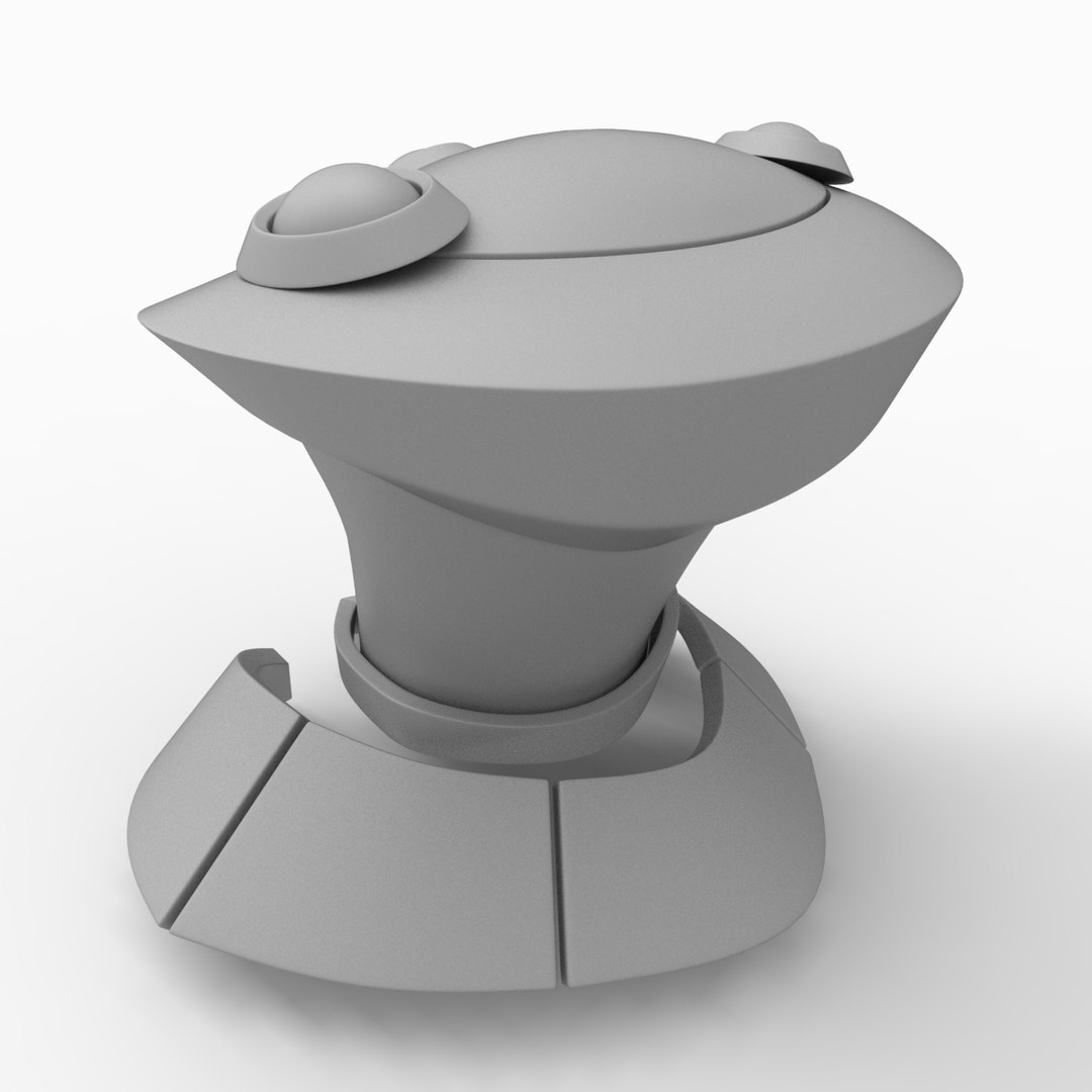 Robot Head Exo 3D Model - TurboSquid 1486264