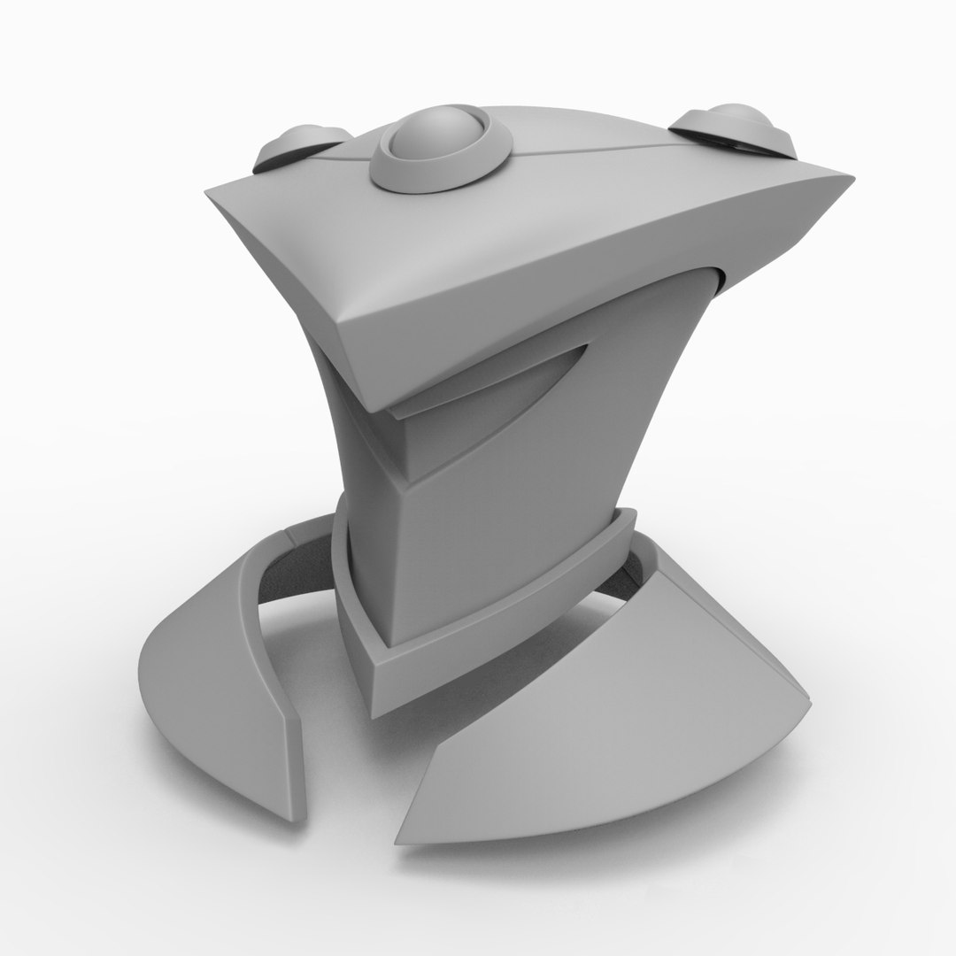 Robot Head Exo 3D Model - TurboSquid 1486264