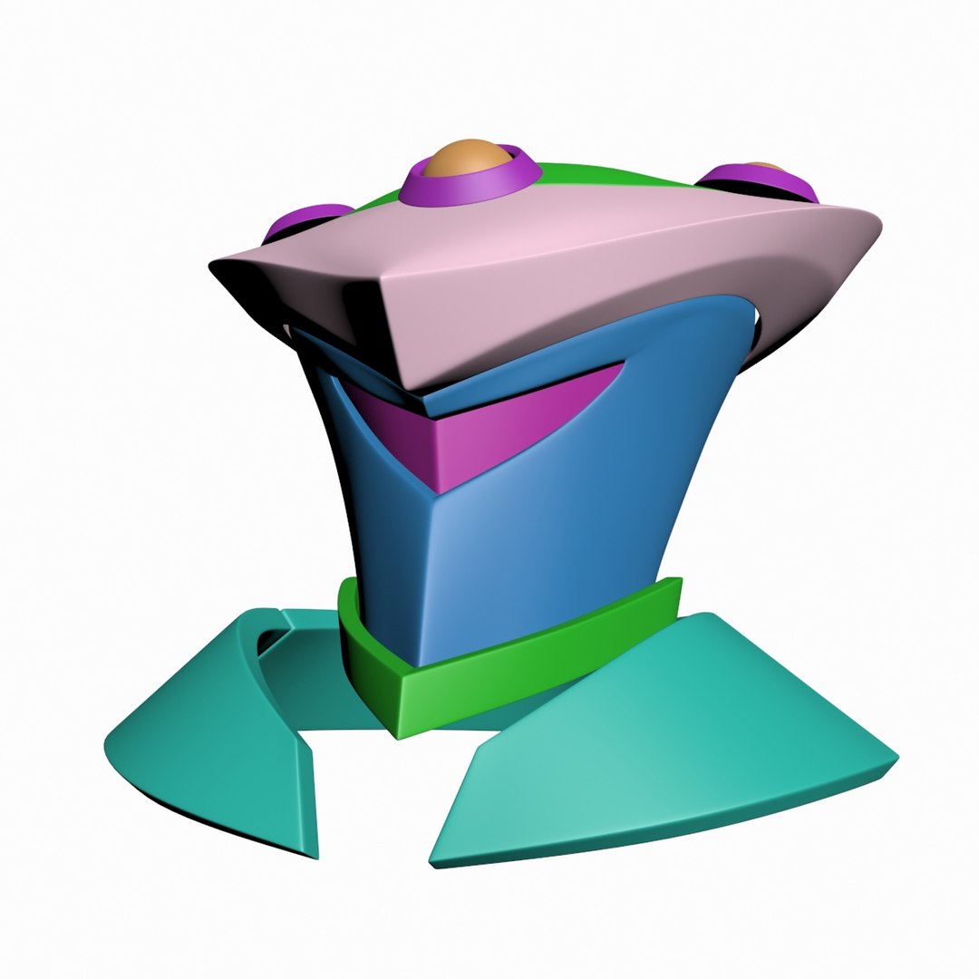 Robot Head Exo 3D Model - TurboSquid 1486264