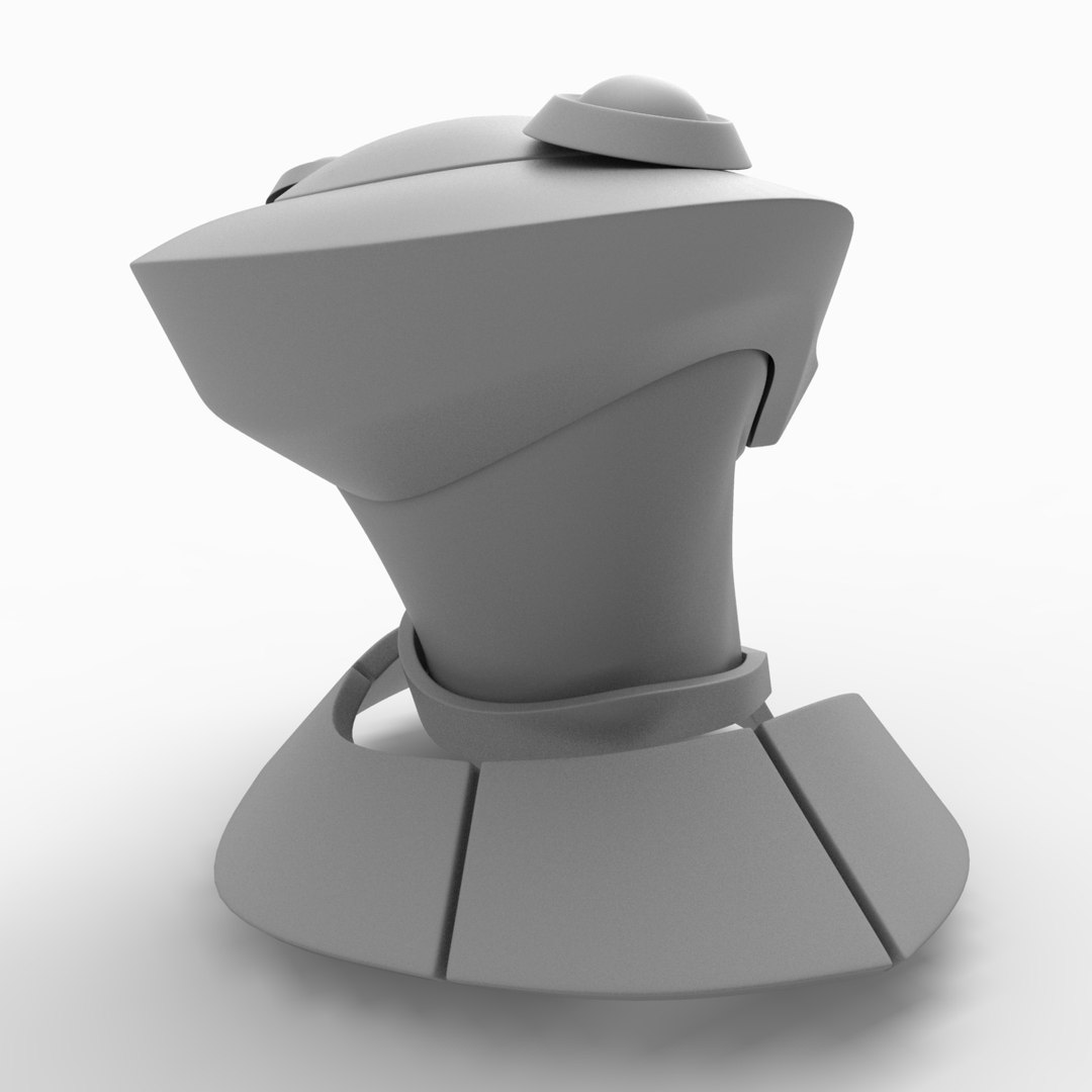 Robot Head Exo 3D Model - TurboSquid 1486264