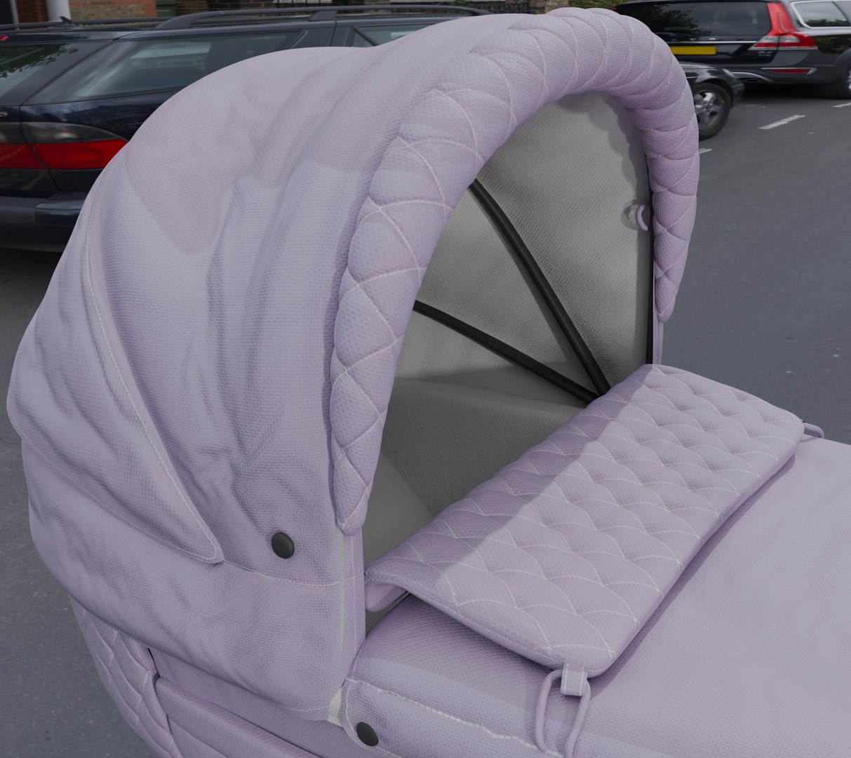 Baby Stroller PBR 4k - TurboSquid 2398019