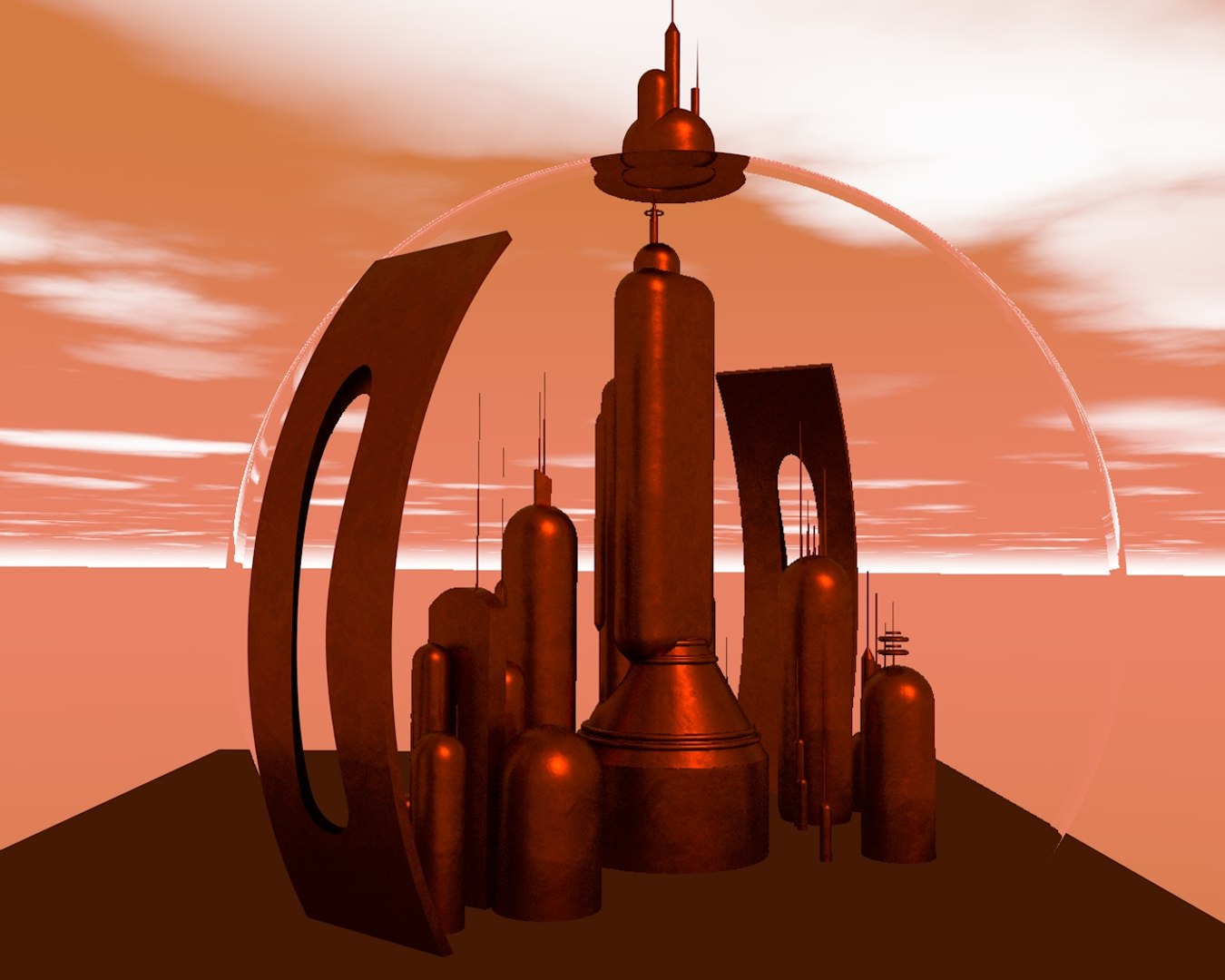 Citadel Gallifrey 3D Model - TurboSquid 1166417