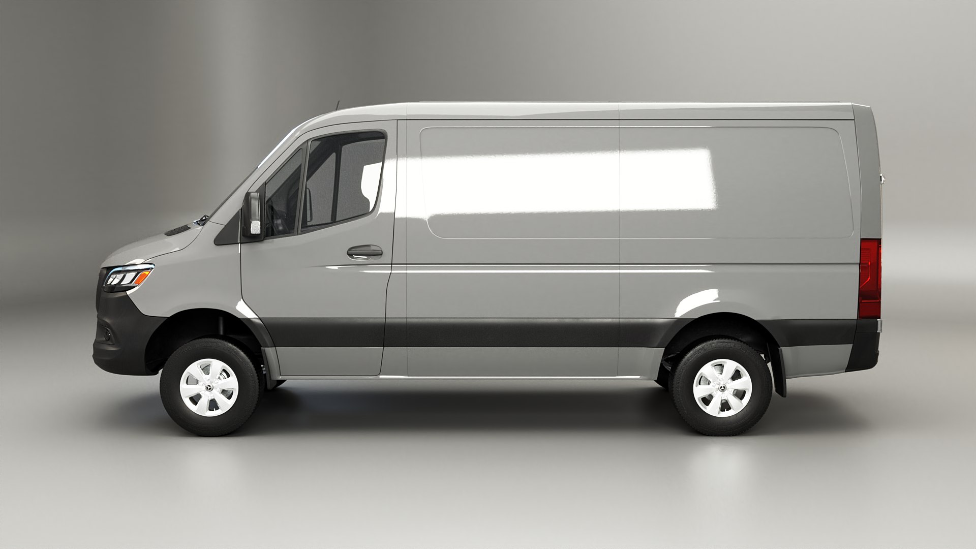 3D Model Mercedes Sprinter 4x4 Low Roof - TurboSquid 2412422