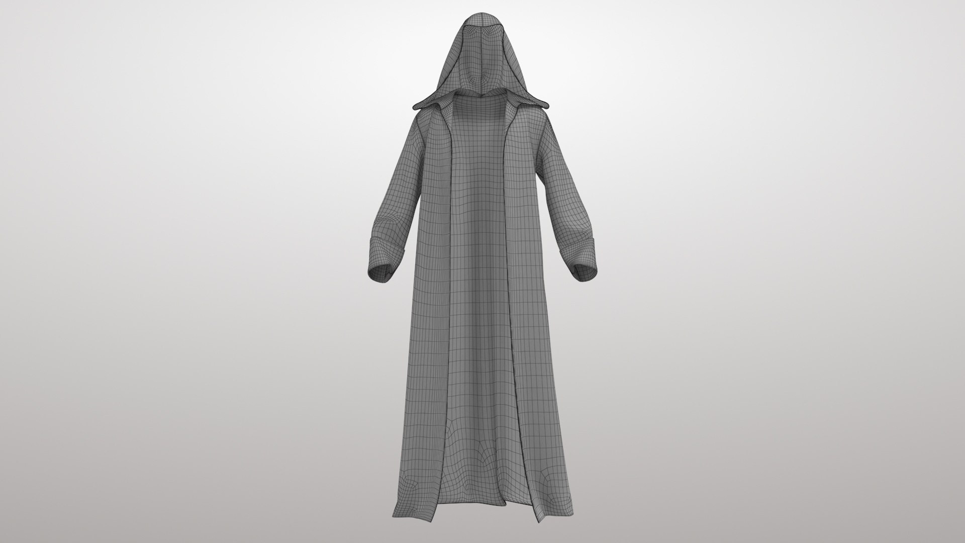 3D Robe 2v PBR Model - TurboSquid 1800111