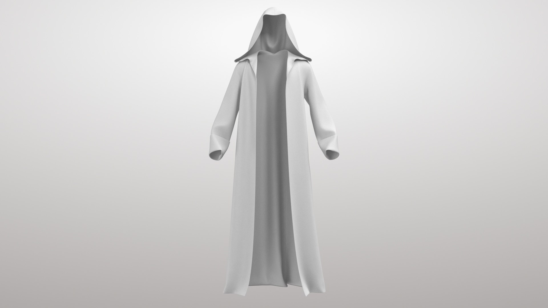 3D Robe 2v PBR Model - TurboSquid 1800111
