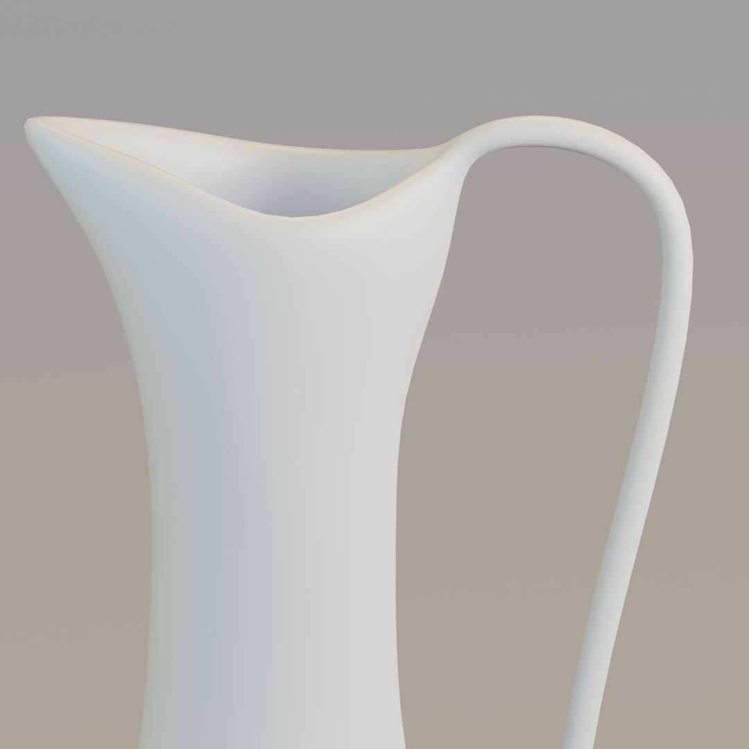 3D model pitcher vintage ceramic - TurboSquid 1630751