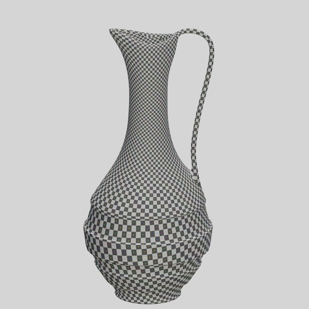 3D model pitcher vintage ceramic - TurboSquid 1630751