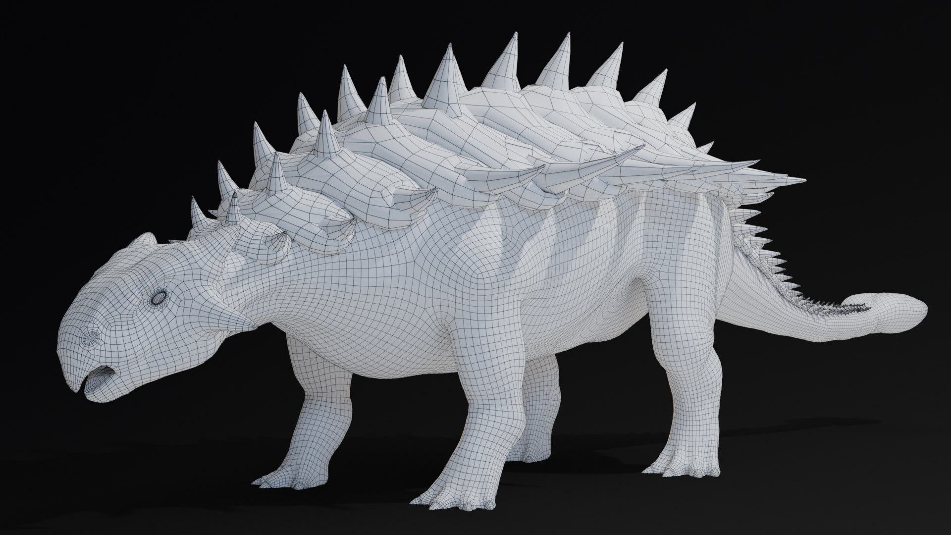 Ankylosaurus Real Dinosaur Series - 101 Animations 3D model ...
