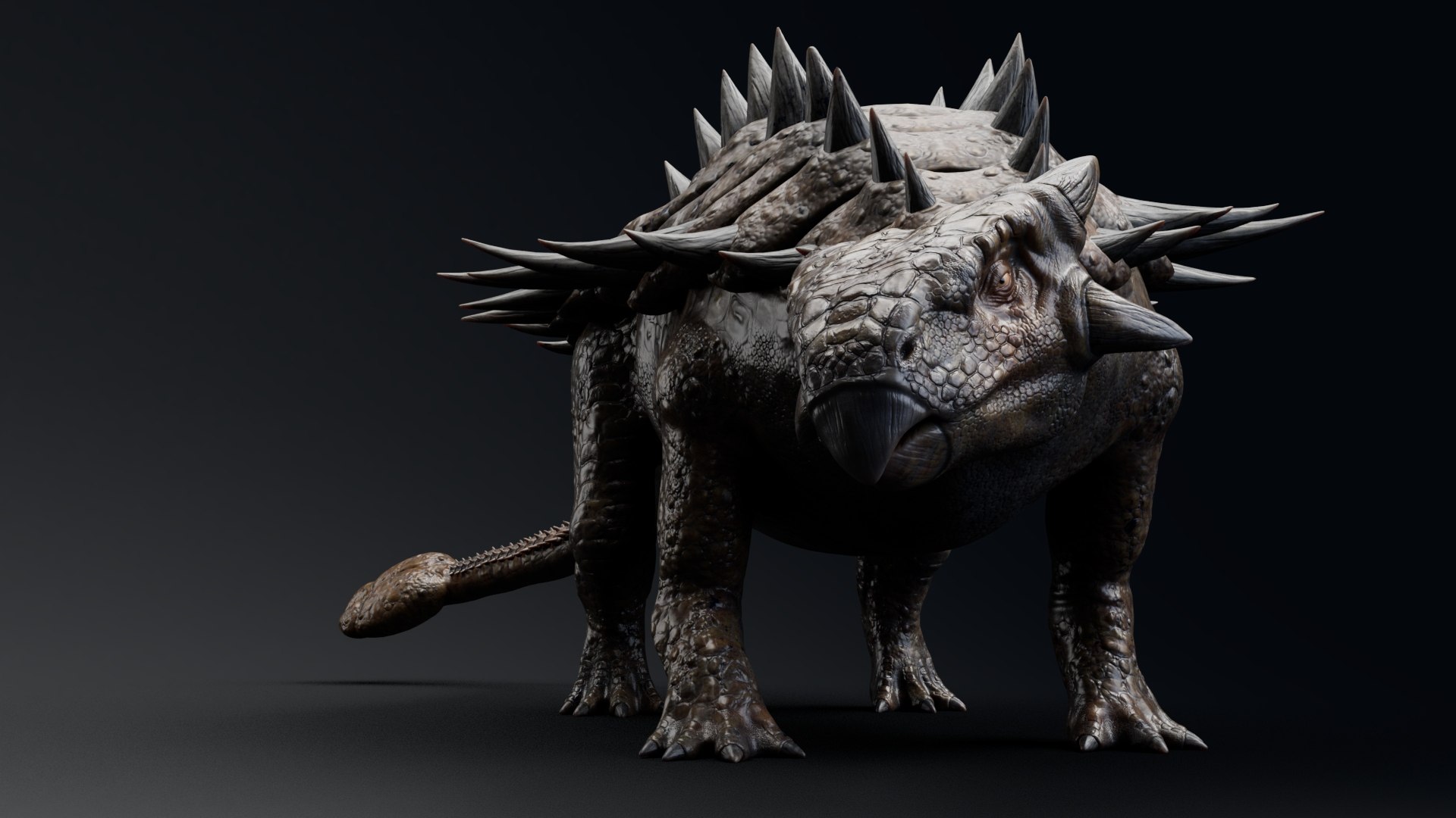 Ankylosaurus Real Dinosaur Series - 101 Animations 3D model ...