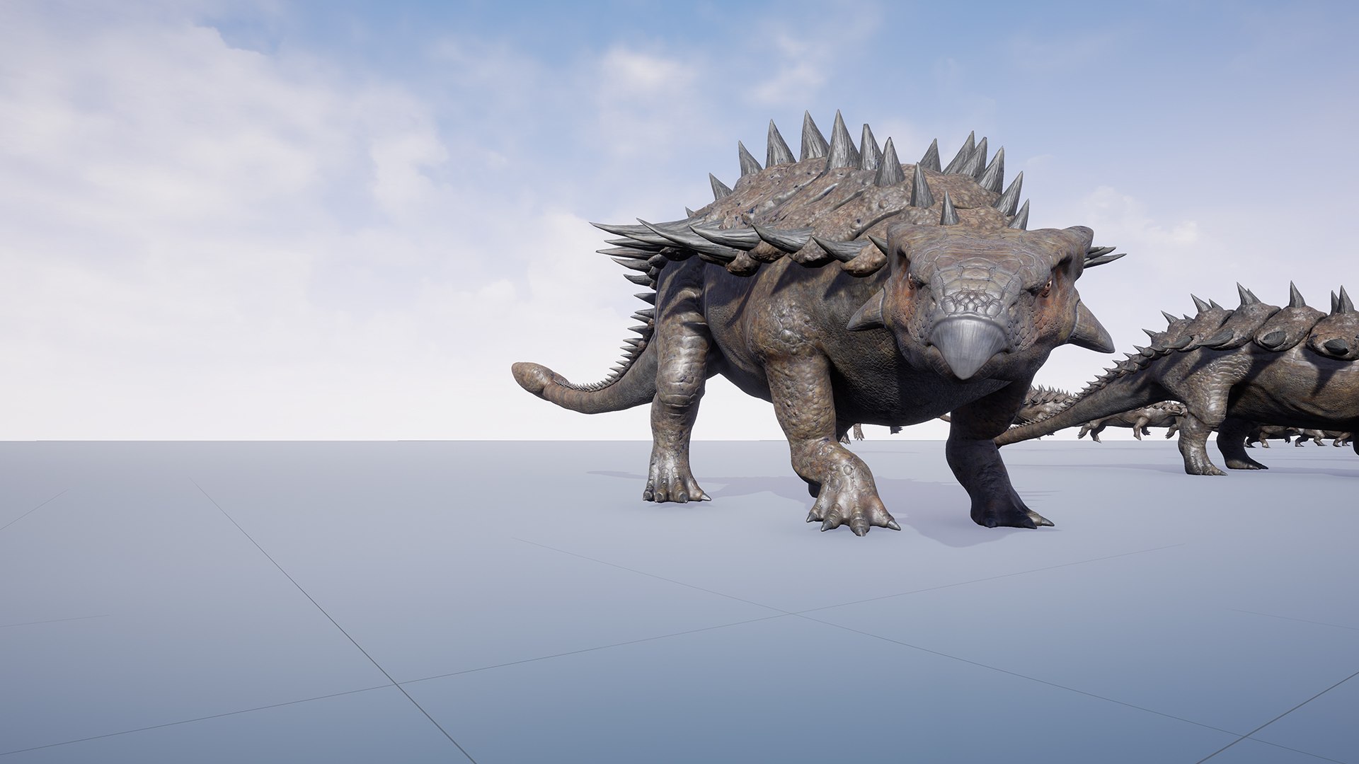 Ankylosaurus Real Dinosaur Series - 101 Animations 3D model ...
