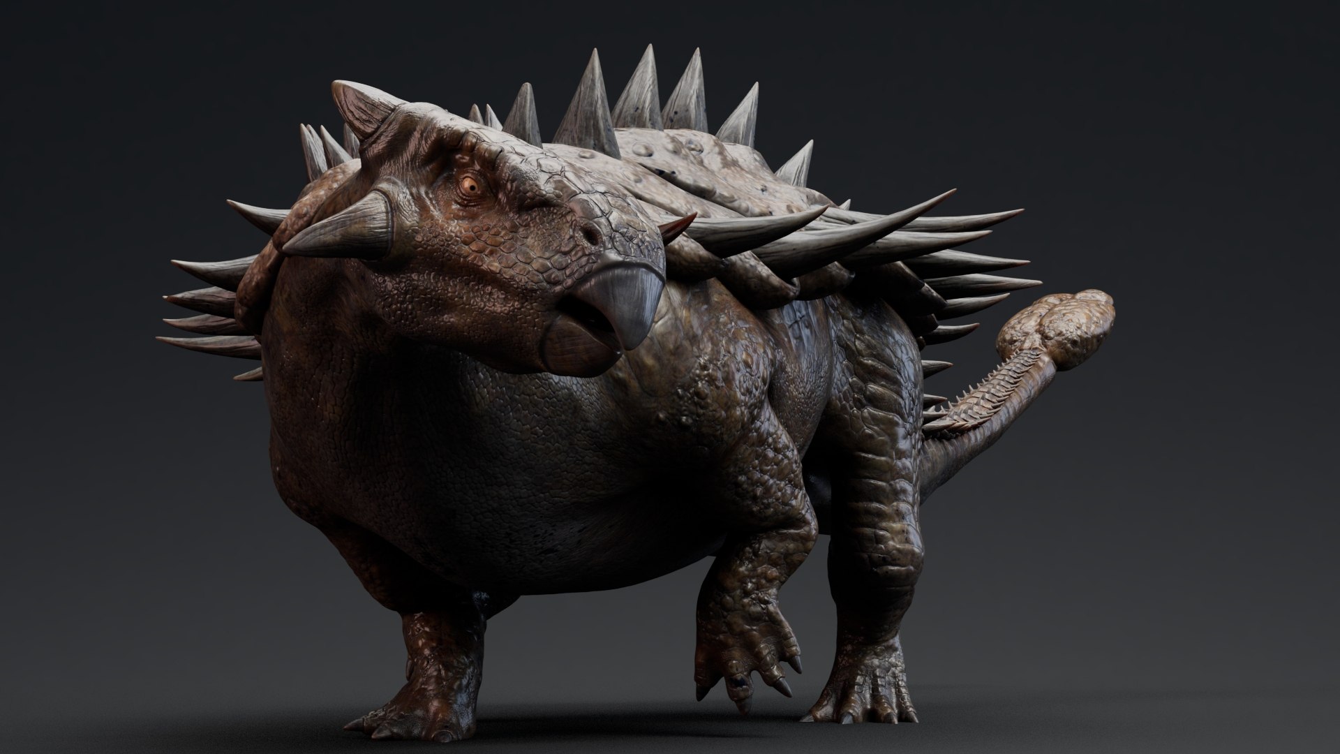 Ankylosaurus Real Dinosaur Series - 101 Animations 3D model ...