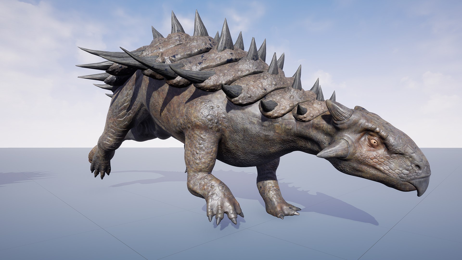 Ankylosaurus Real Dinosaur Series - 101 Animations 3D model ...