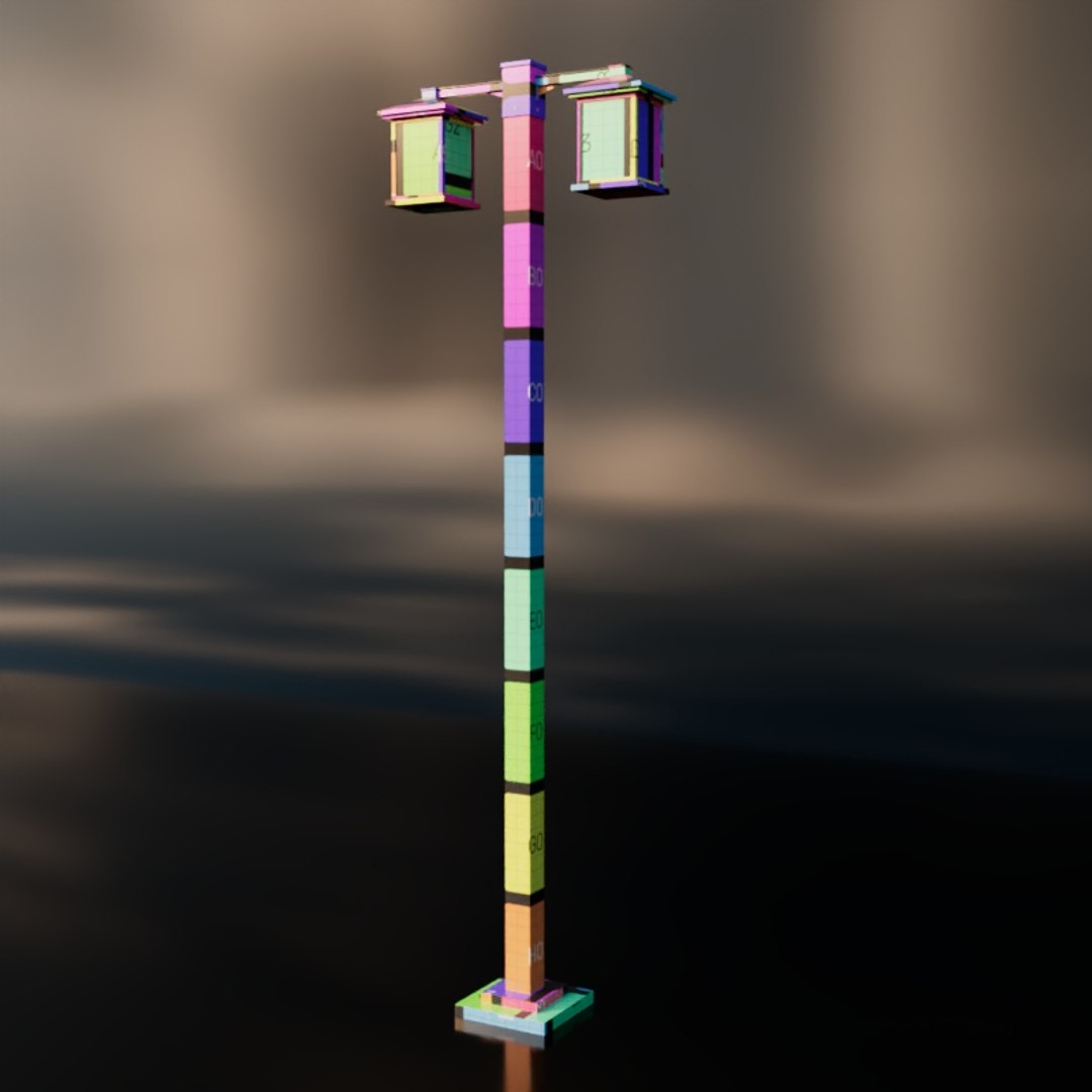 3D Street Lamp - TurboSquid 2287012