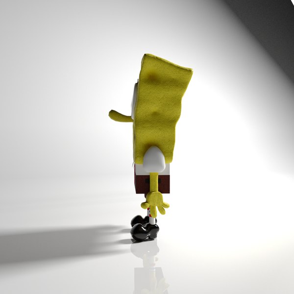 modèle 3D de Bob l'éponge Carré - TurboSquid 1781774