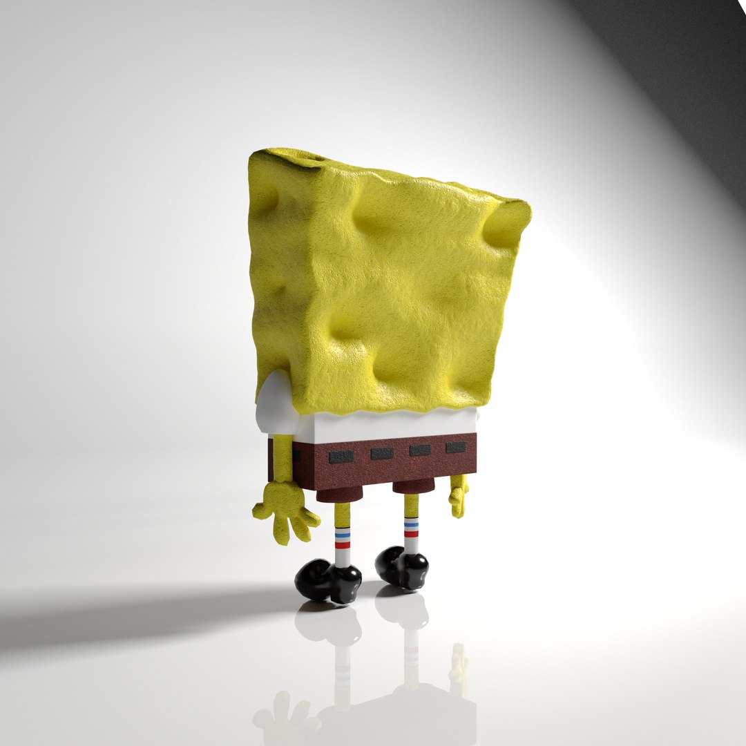 SpongeBob SquarePants 3D Model - TurboSquid 1781774