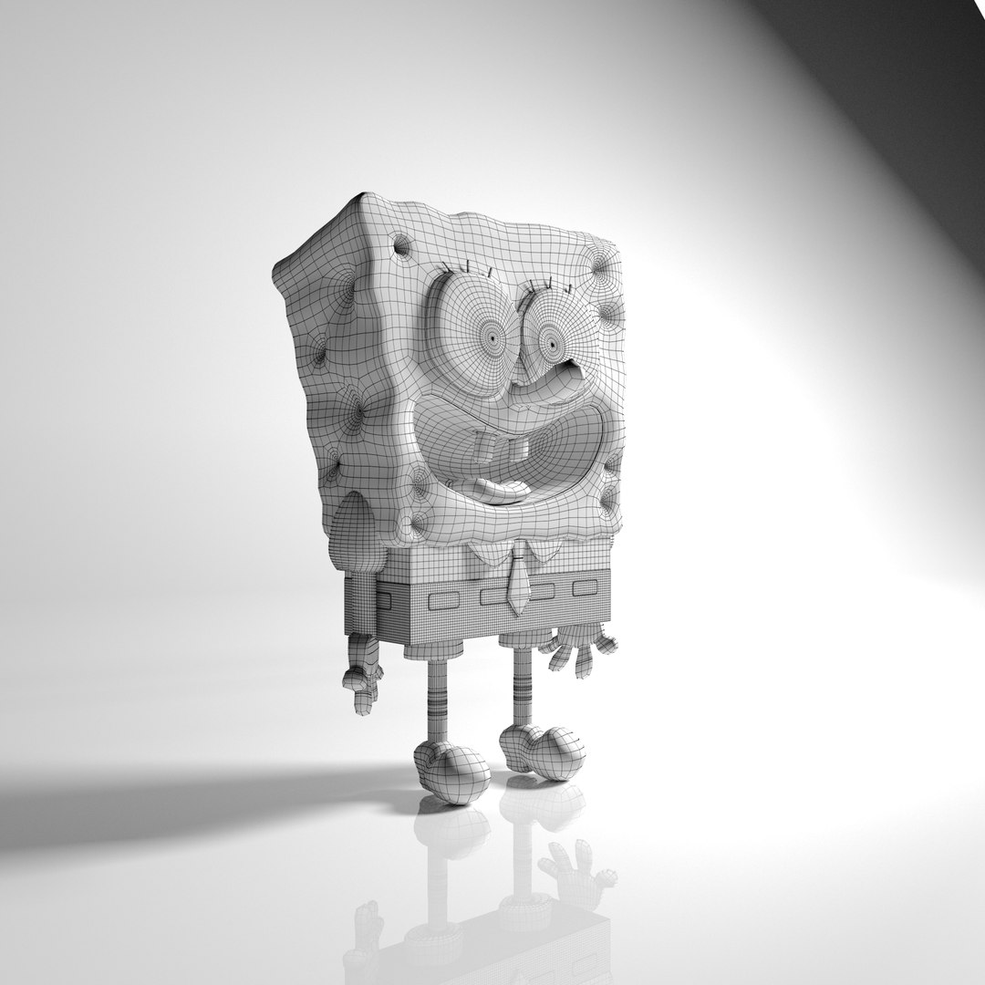 SpongeBob SquarePants 3D Model - TurboSquid 1781774