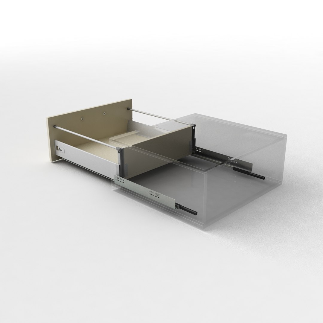 3ds hettich innotech drawer 144mm