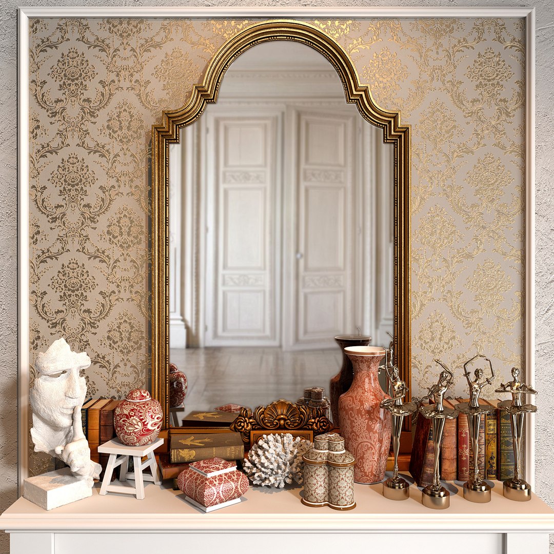 3D model decor set - TurboSquid 1202747