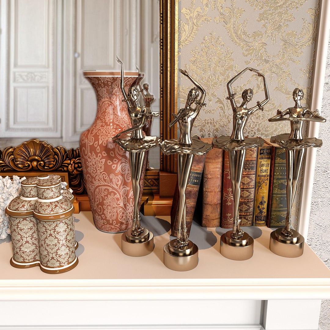 3D model decor set - TurboSquid 1202747