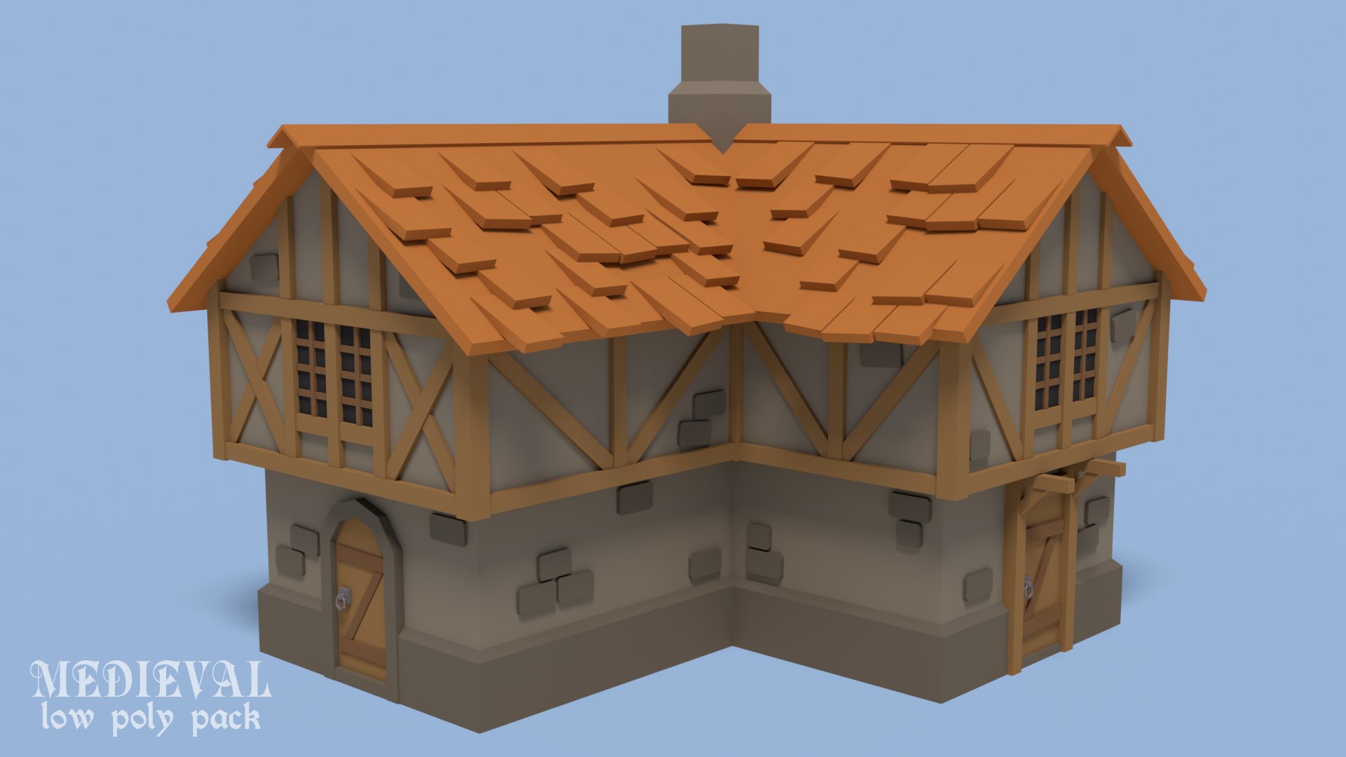 3D Medieval Low Poly Pack - TurboSquid 1867779