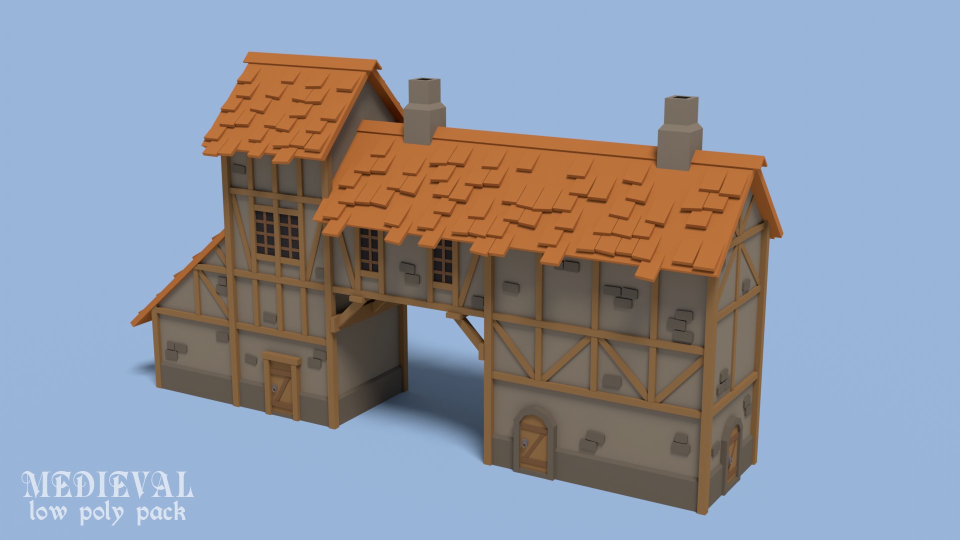 3D Medieval Low Poly Pack - TurboSquid 1867779