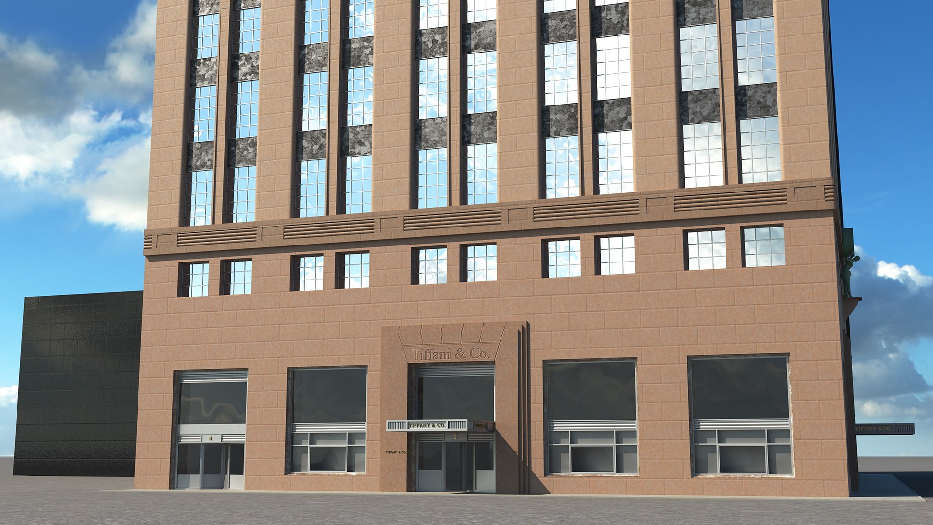 Trump tower skyscraper 3D model - TurboSquid 1611313