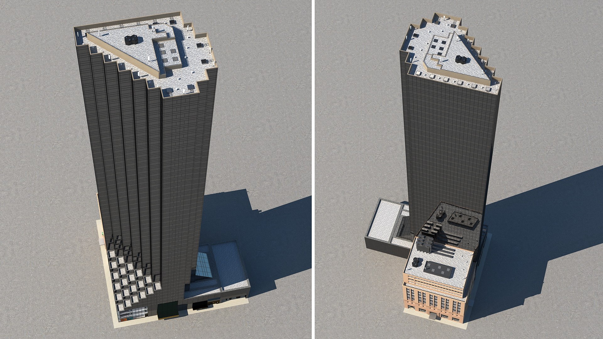 Trump tower skyscraper 3D model - TurboSquid 1611313
