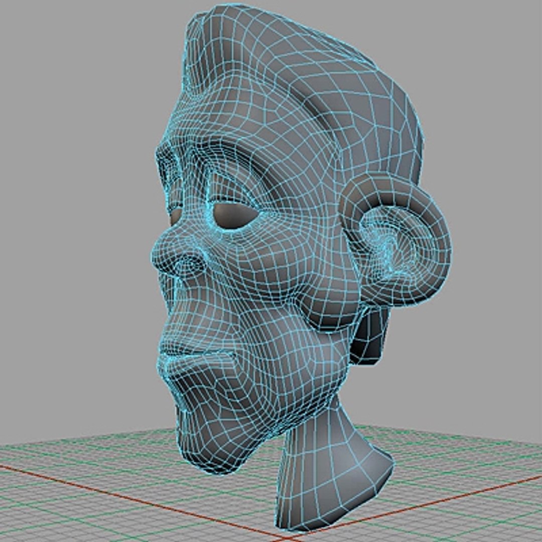 3d Model Pedro Head