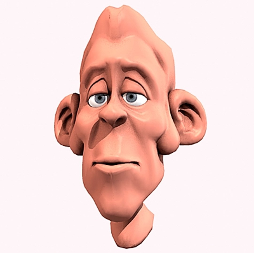 3d Model Pedro Head