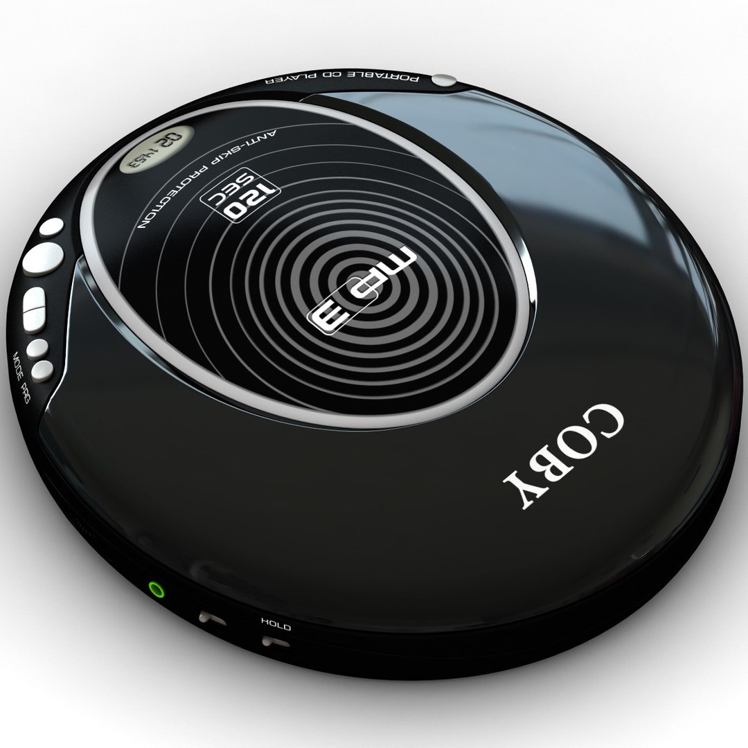 3d model cd player coby