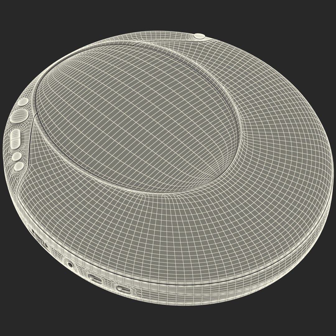 3d model cd player coby