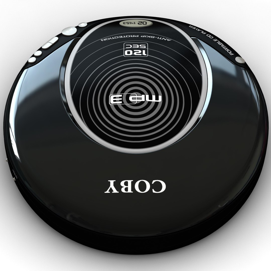 3d model cd player coby