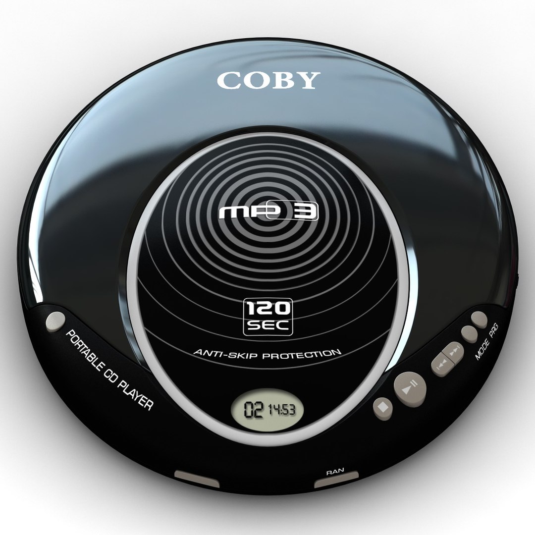3d model cd player coby