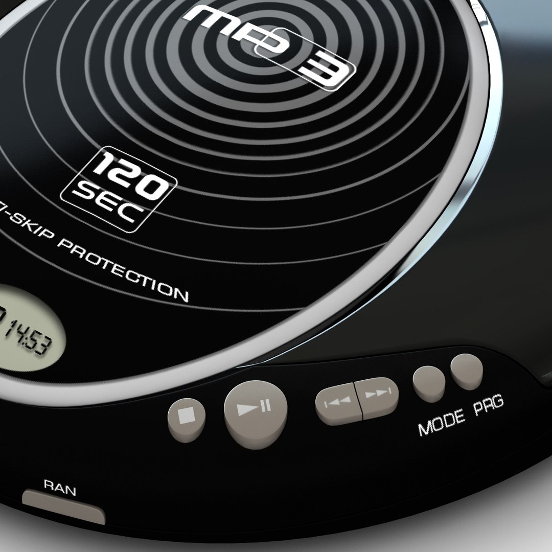 3d model cd player coby