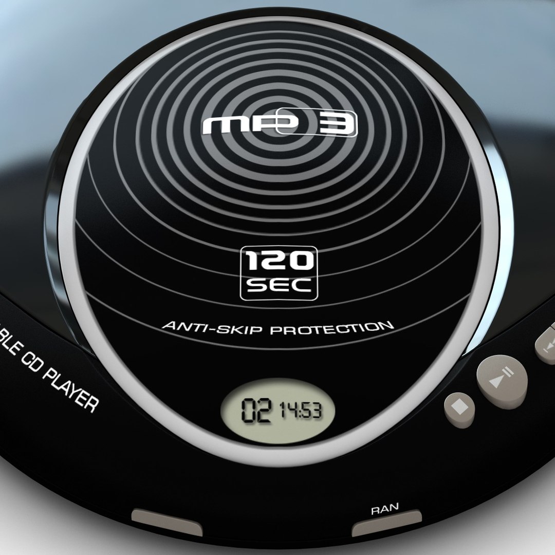 3d model cd player coby