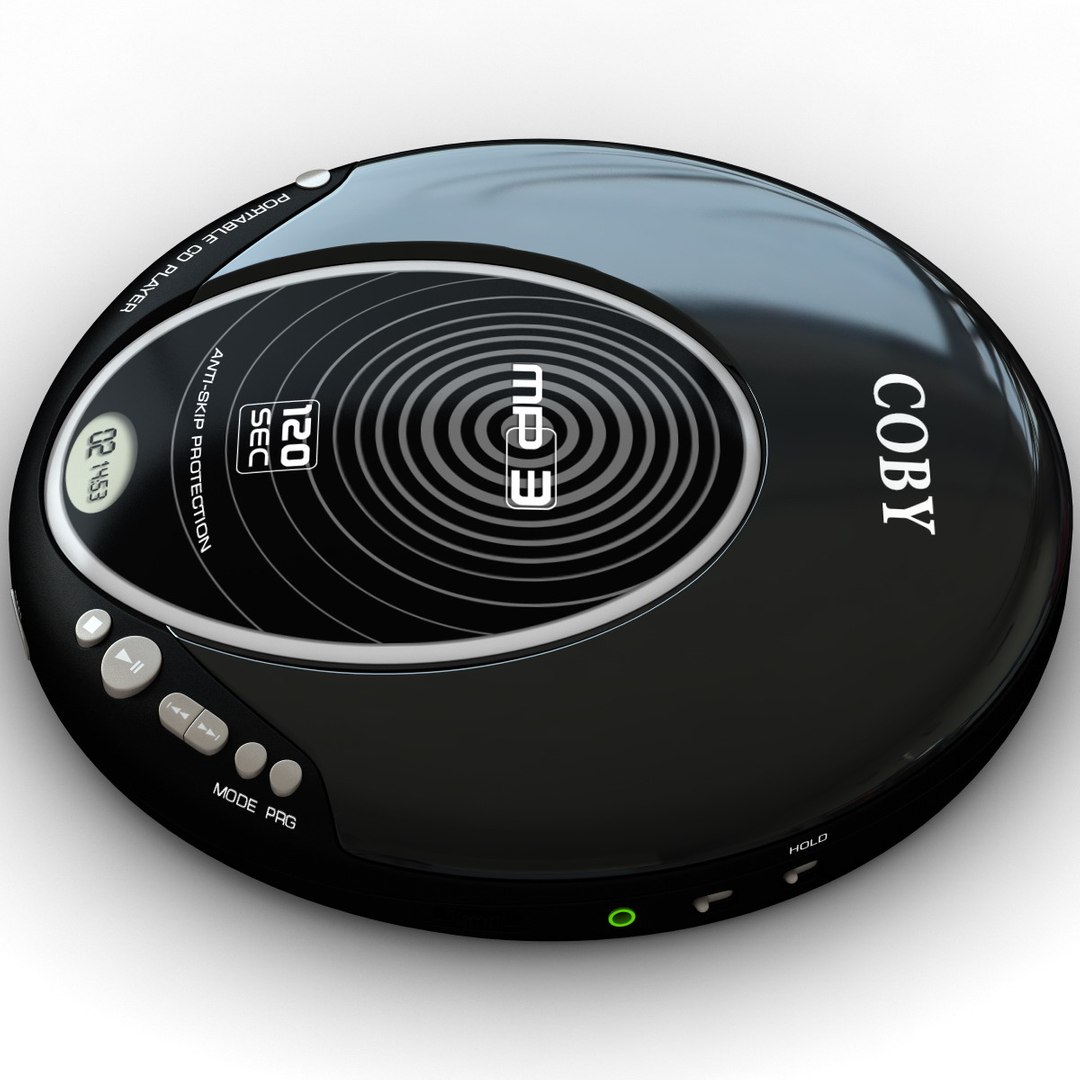 3d model cd player coby