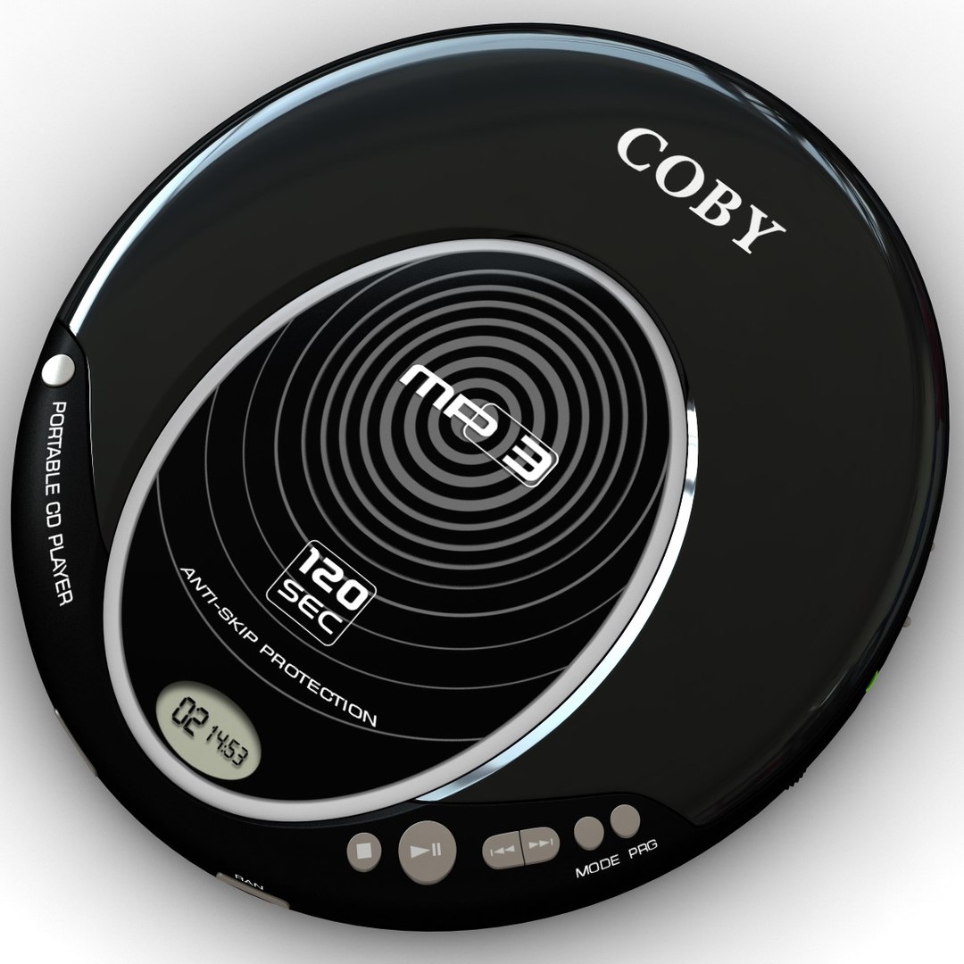 3d model cd player coby