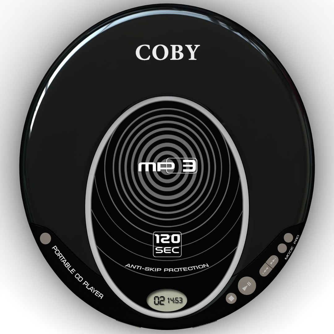 3d model cd player coby