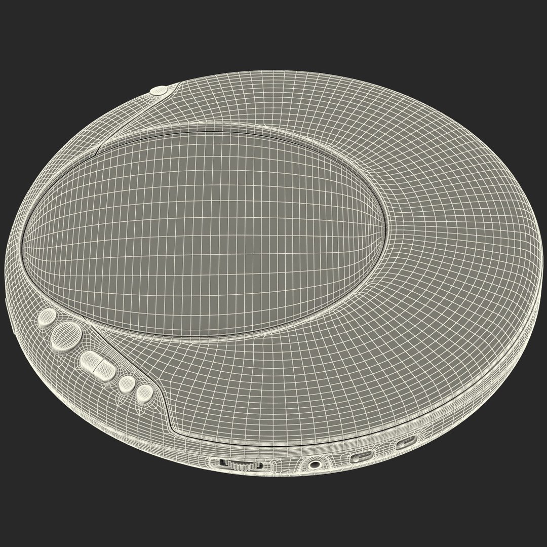 3d model cd player coby