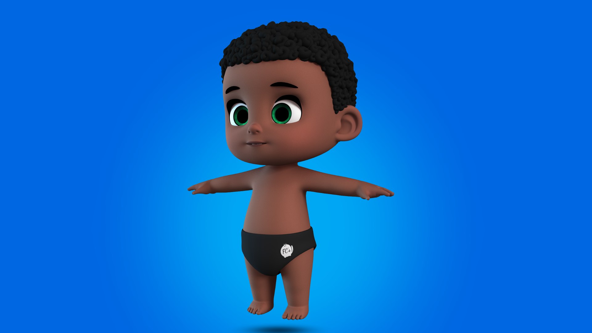 3D model Alvin stylised boy character - TurboSquid 1807260