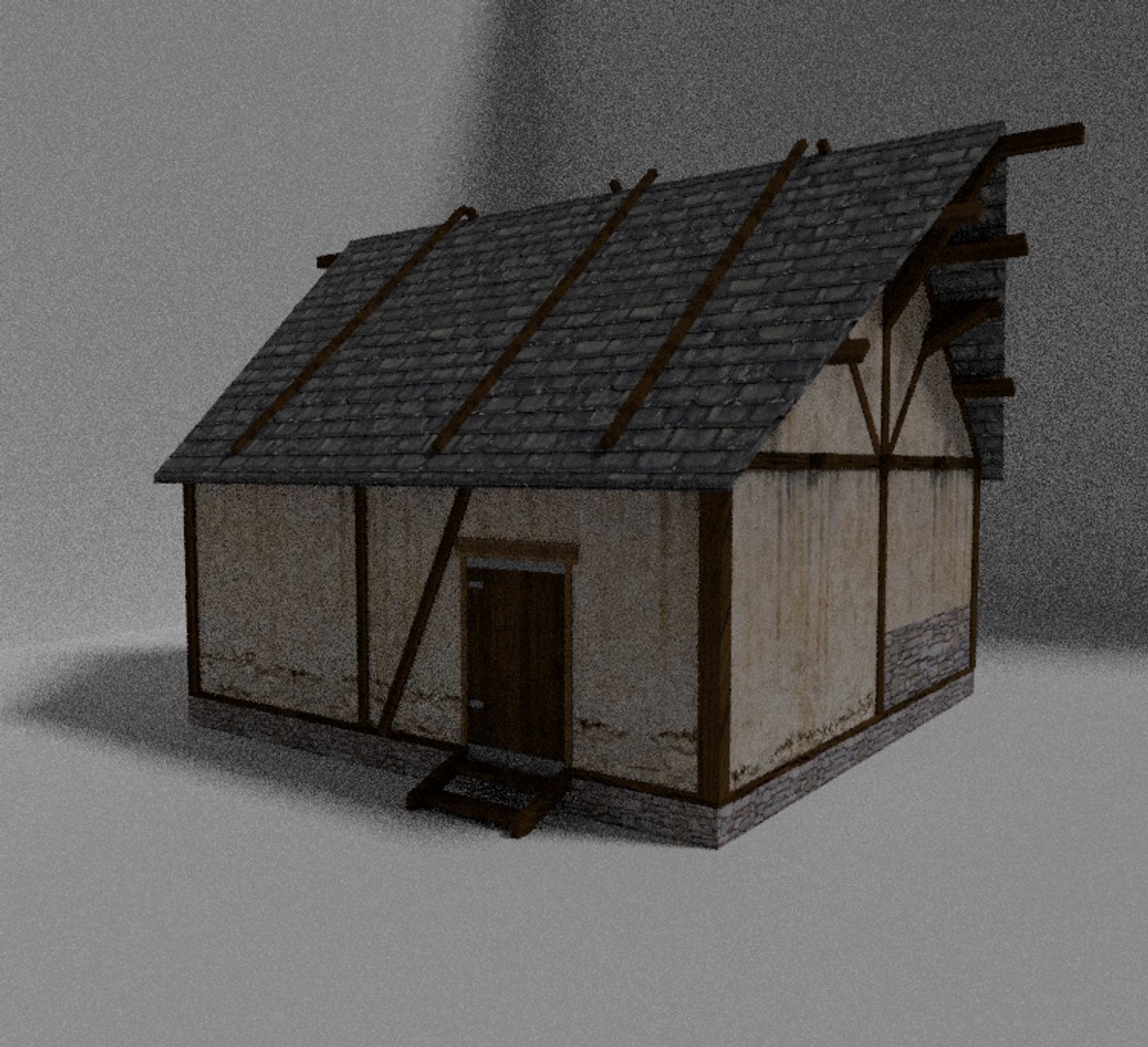 3D Medieval Building - TurboSquid 1246825